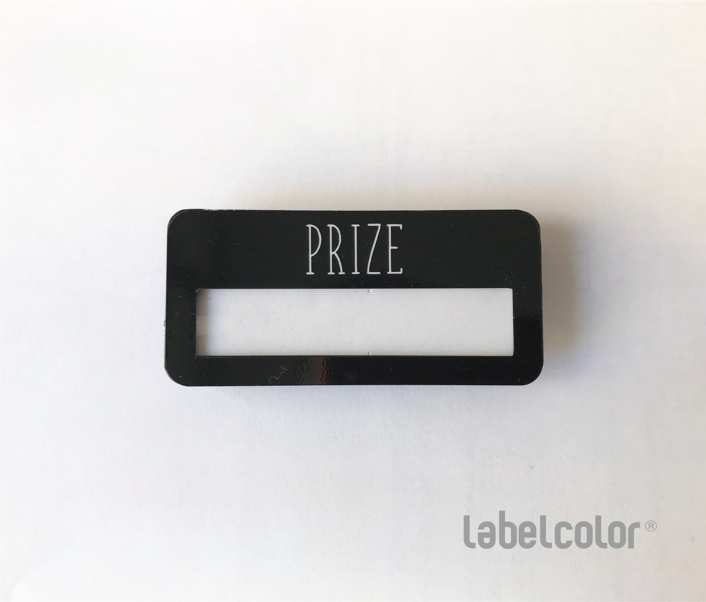 Placa de identificación negra - Placas de identificación y rótulos ...