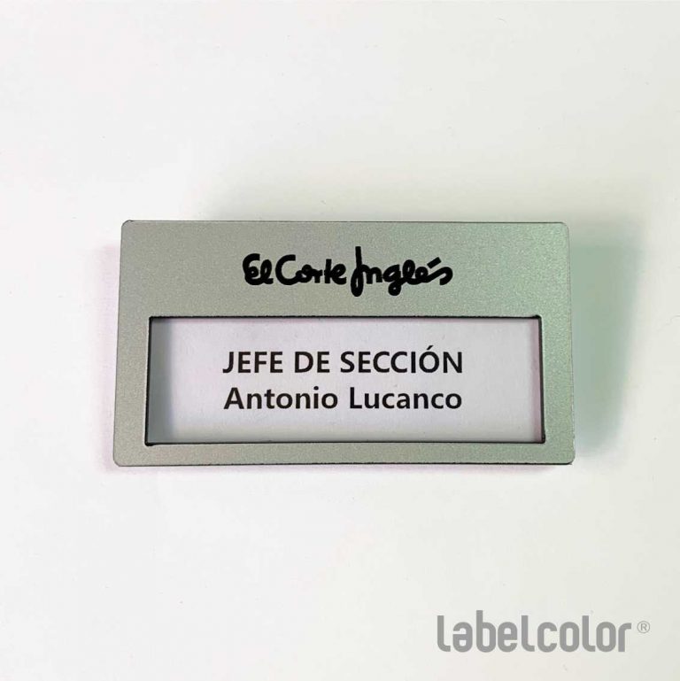 Placas de Identificación con Ventana - Placas de identificación y ...